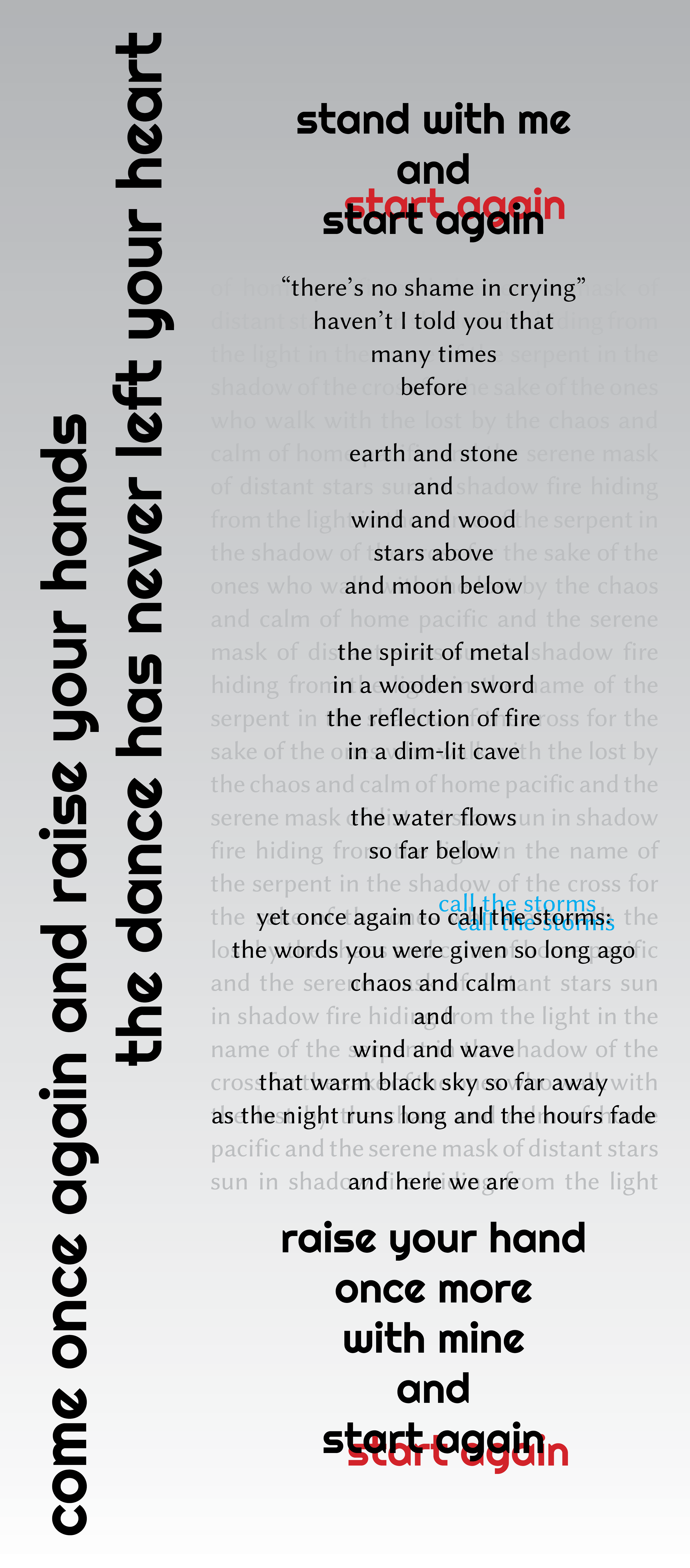 Typographic Poster – Weaver’s Portfolio